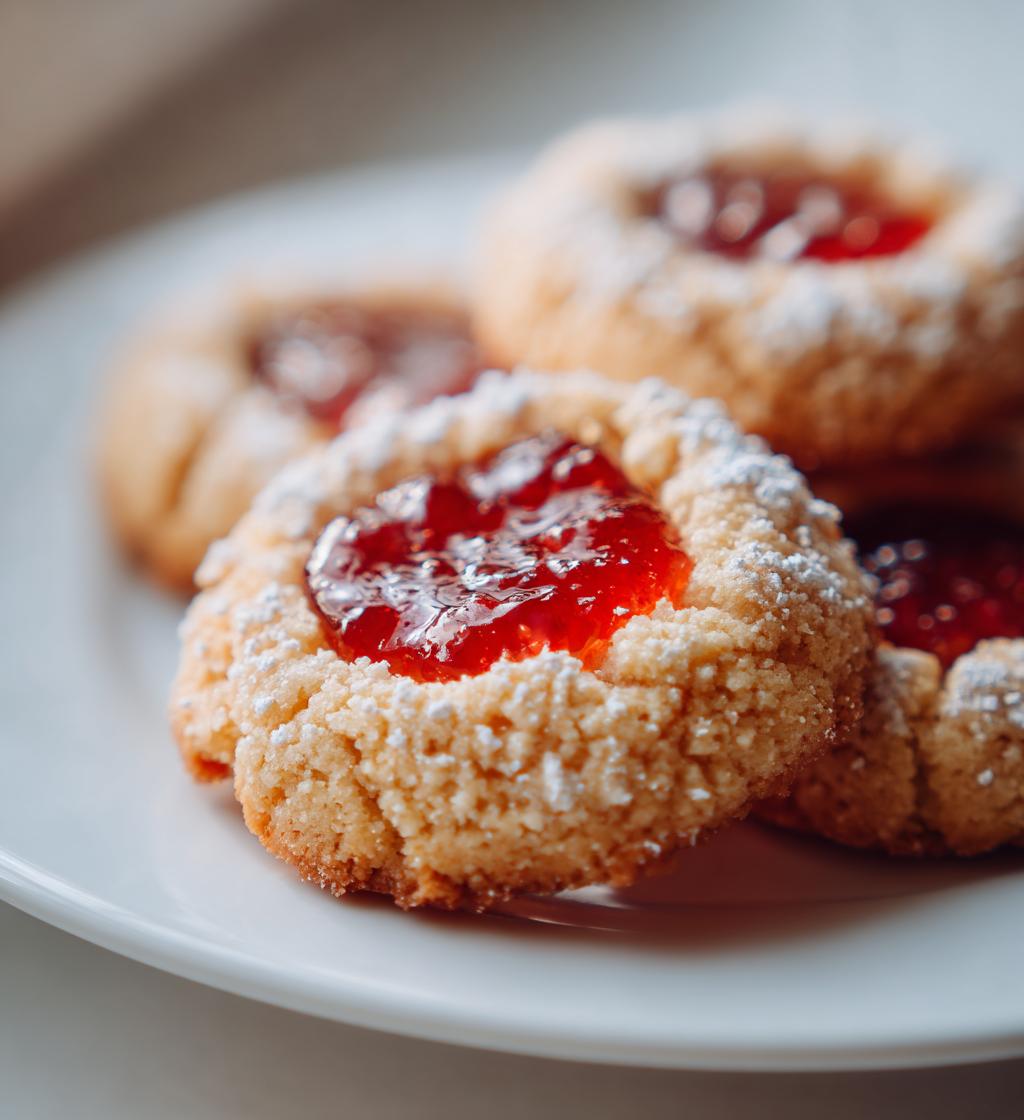 Almond Jam Thumbprint Cookies: 7 Sweet Moments Await – Vihaad Recepten