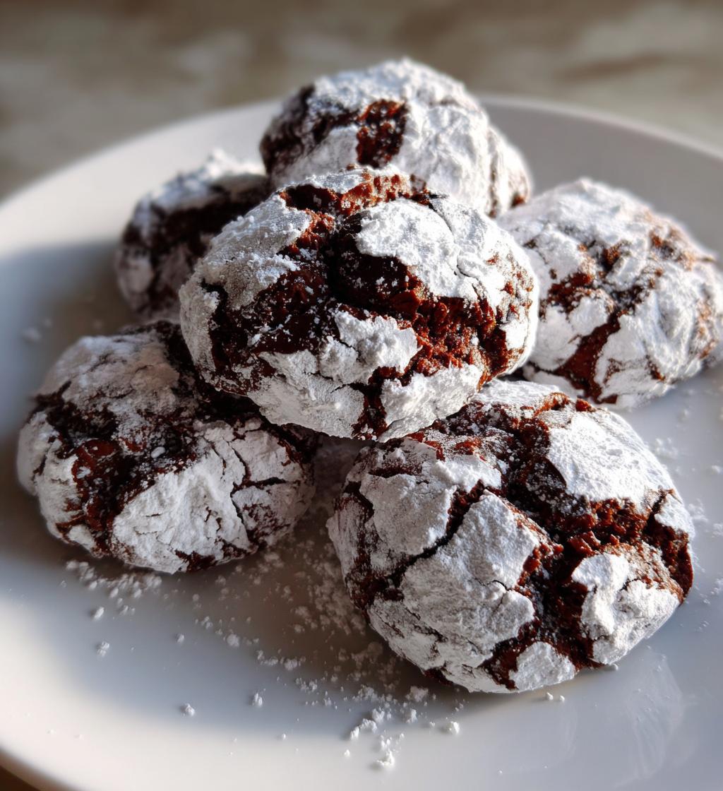 Chocolate Crinkle Cookies: 7 Irresistibly Soft Delights – Vihaad Recepten