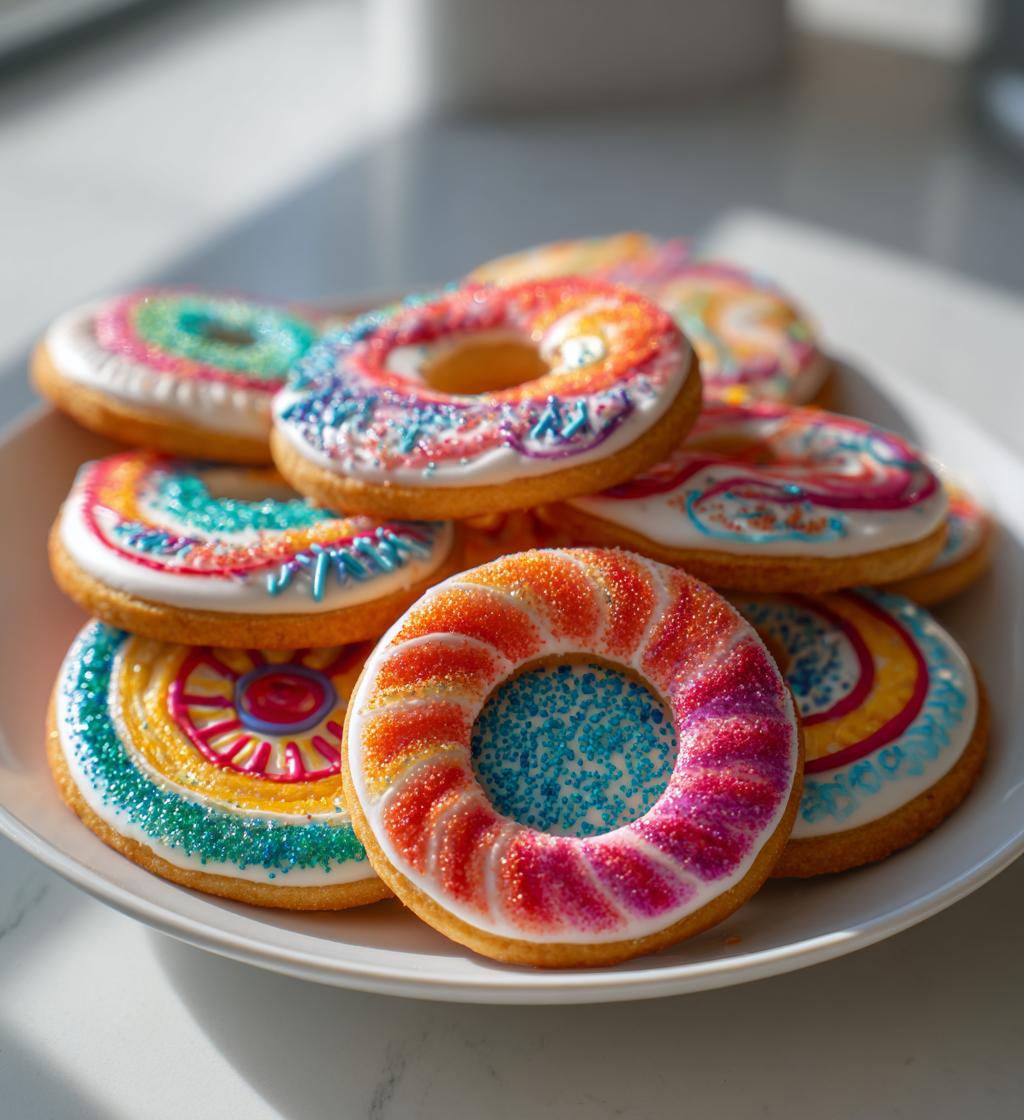 Circle Royal Icing Cookies: 5 Tips for Stunning Decor – Vihaad Recepten