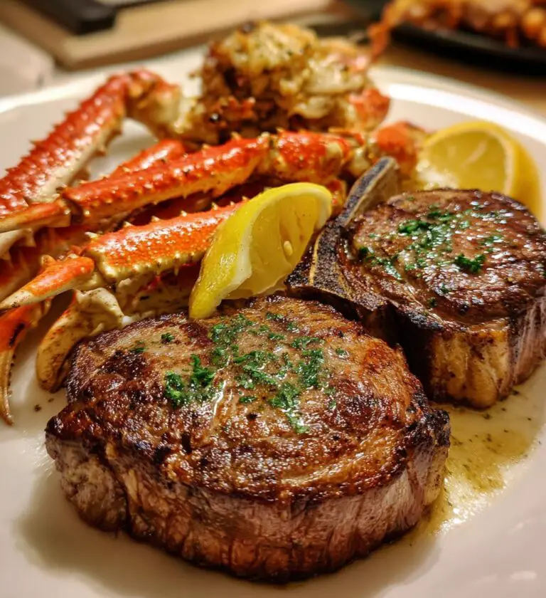 Crab Legs and Steak Dinner: 5 Luxurious Flavor Combos – Vihaad Recepten
