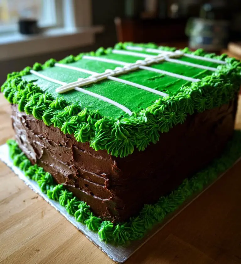 Easy Football Cake: Score Big with This Fun Recipe – Vihaad Recepten