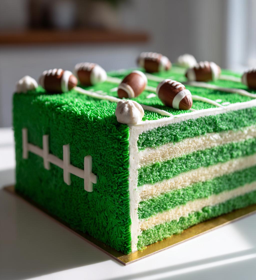 Flag Football Cake: 5 Steps to a Winning Delight – Vihaad Recepten