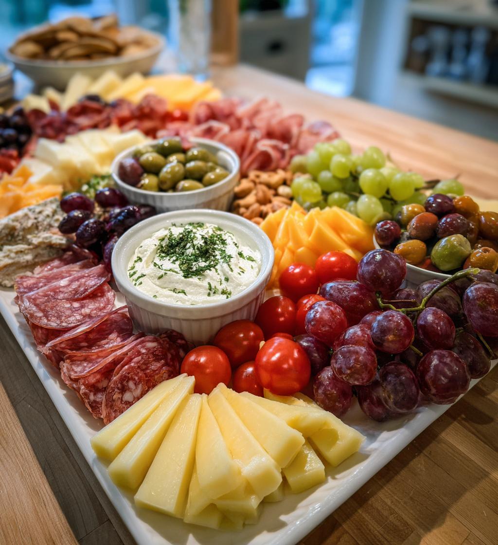Football Tailgate Charcuterie Board for Game Day Bliss – Vihaad Recepten