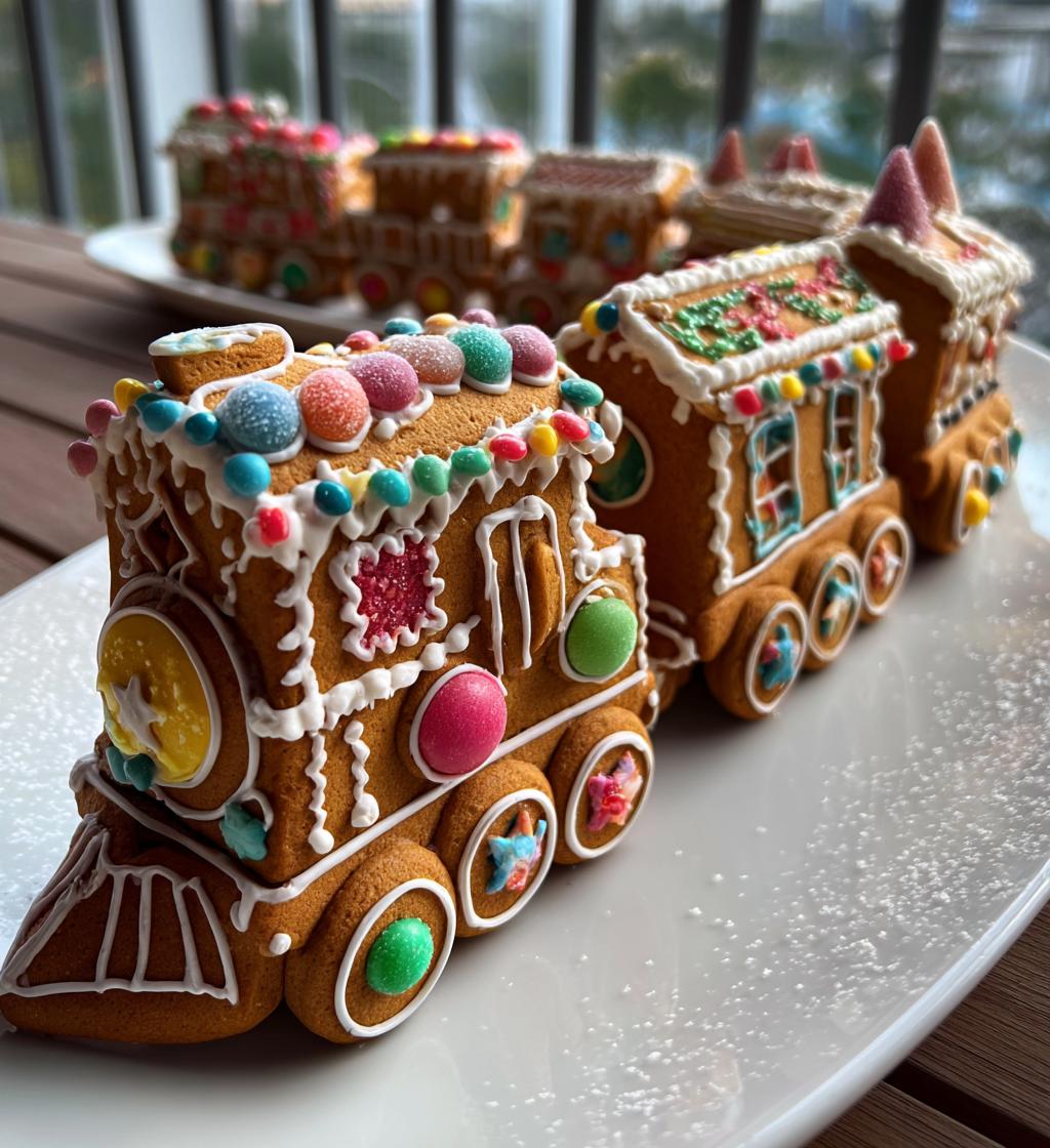 Gingerbread Train: 7 Steps to a Magical Holiday Treat – Vihaad Recepten