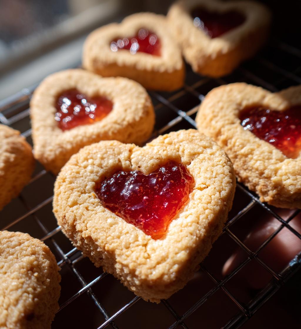 Heart Shaped Thumbprint Cookies: 5 Steps to Sweet Bliss – Vihaad Recepten