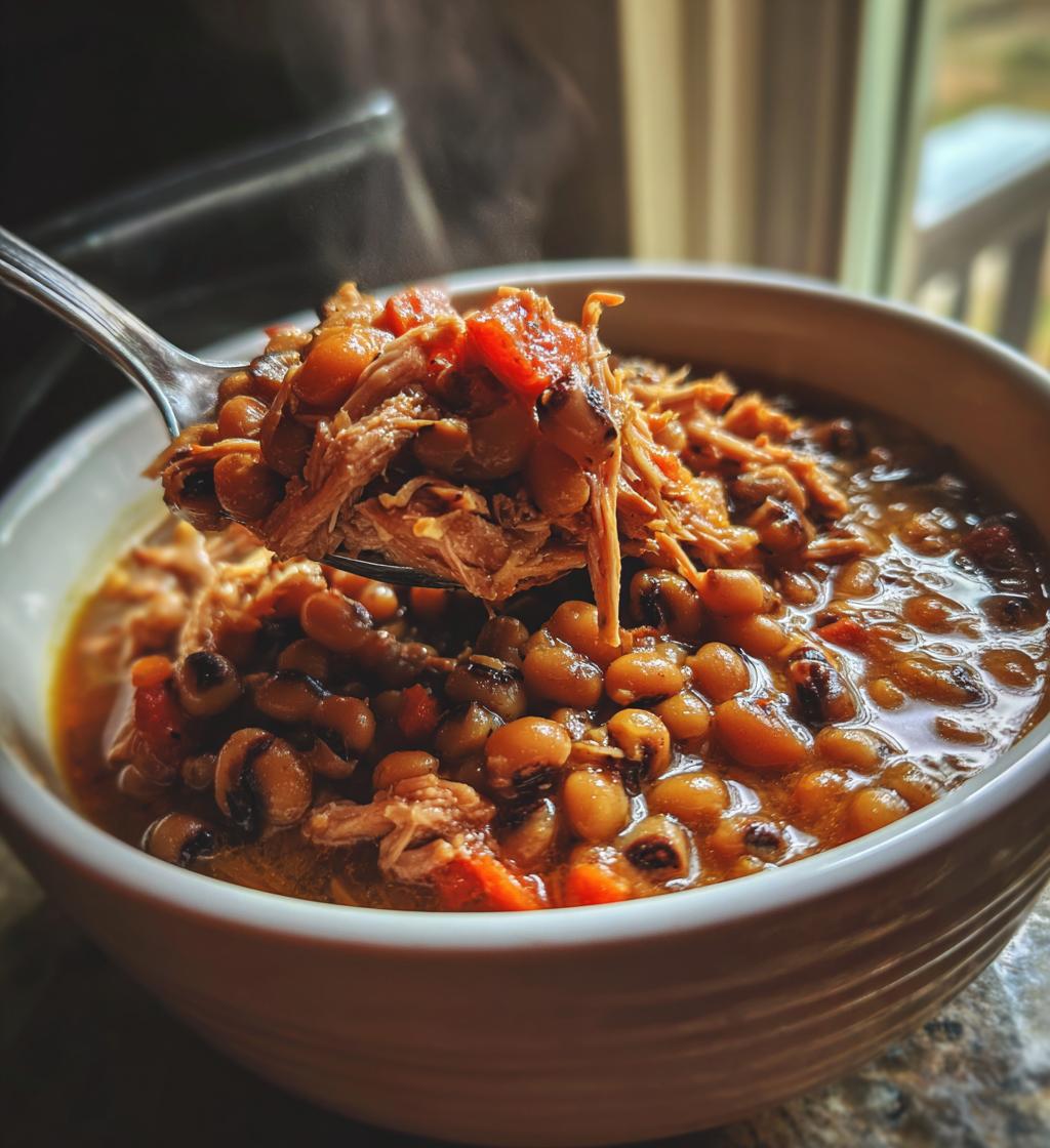 Instant Pot Black Eyed Peas with Smoked Turkey Delight – Vihaad Recepten