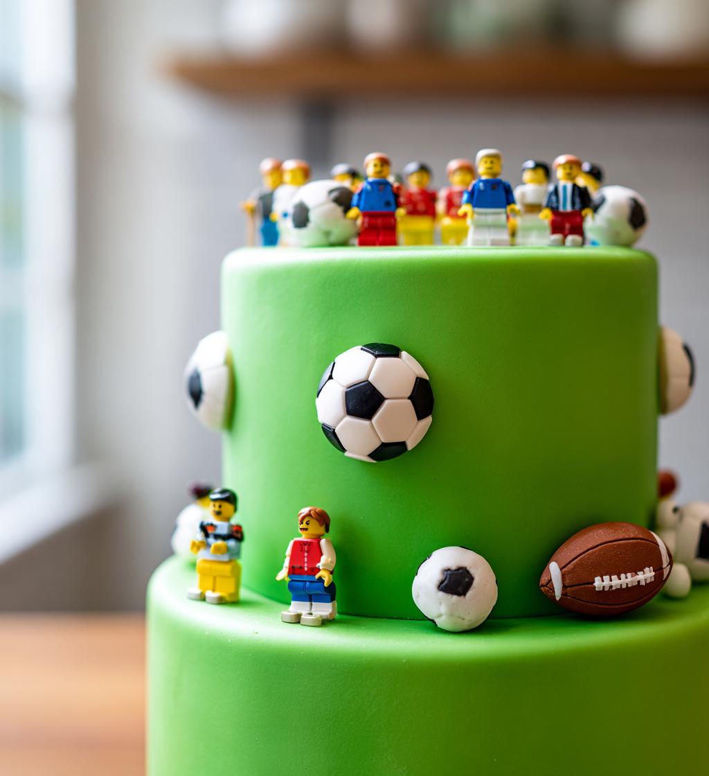Lego Football Cake: 5 Steps to Pure Joy – Vihaad Recepten