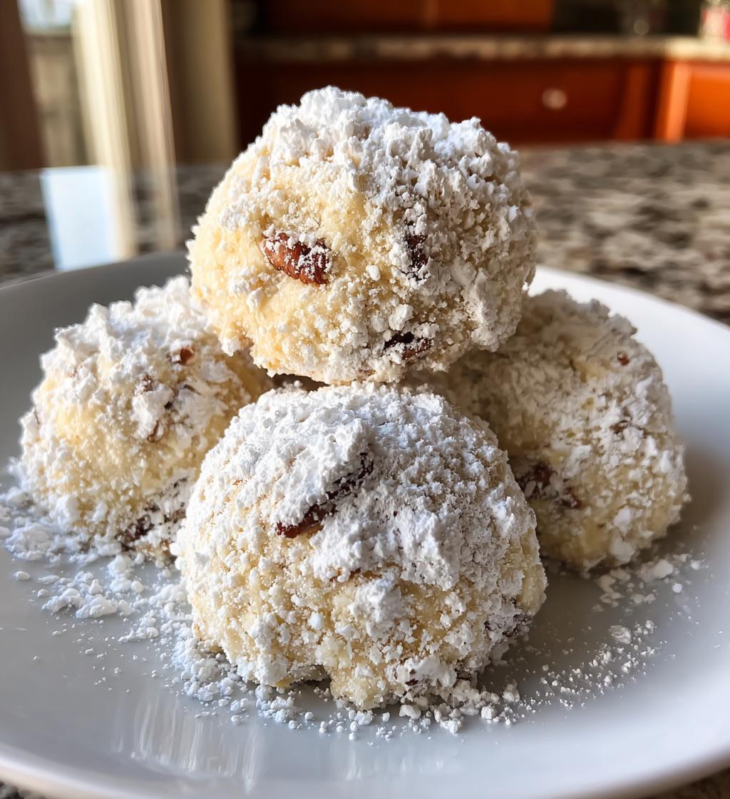 Pecan Snowball Cookies: 5 Steps to Irresistible Bliss – Vihaad Recepten