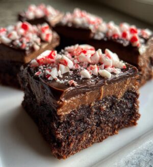 Peppermint Brownie Bliss: 9 Steps to Festive Joy – Vihaad Recepten